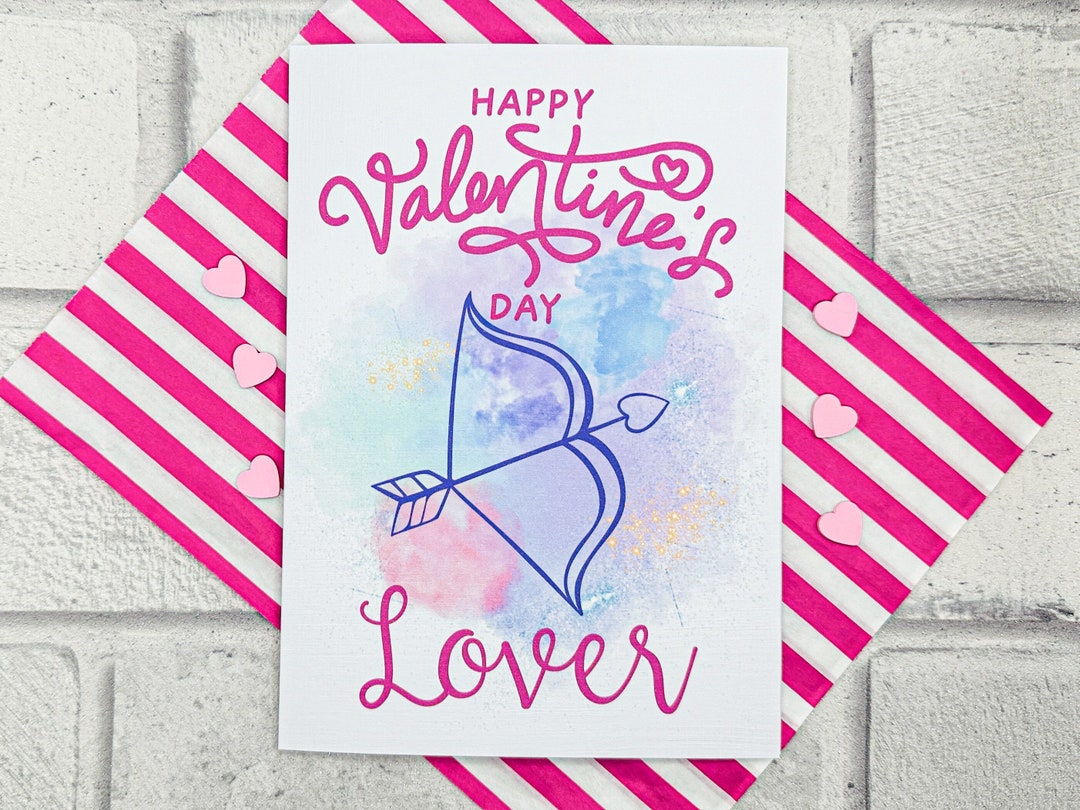 Taylor Swift Inspired Lover Valentine's Day Card Valentine the Archer ...