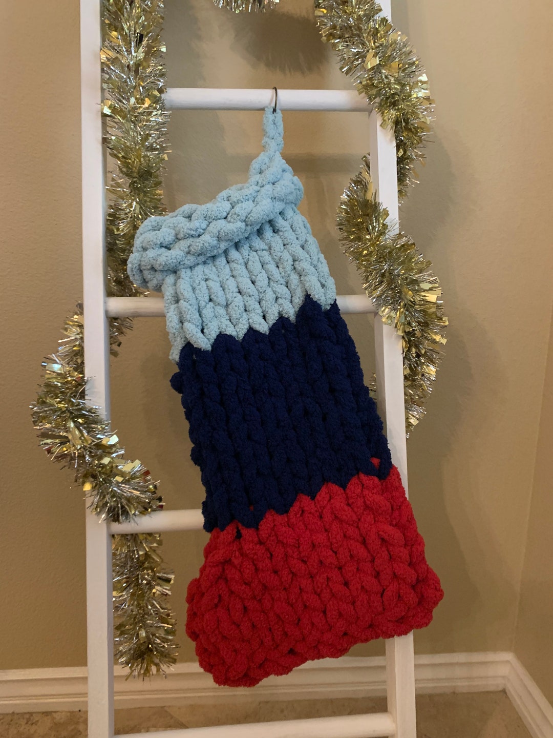 Christmas Stocking Seattle Kraken Team Colors - Etsy