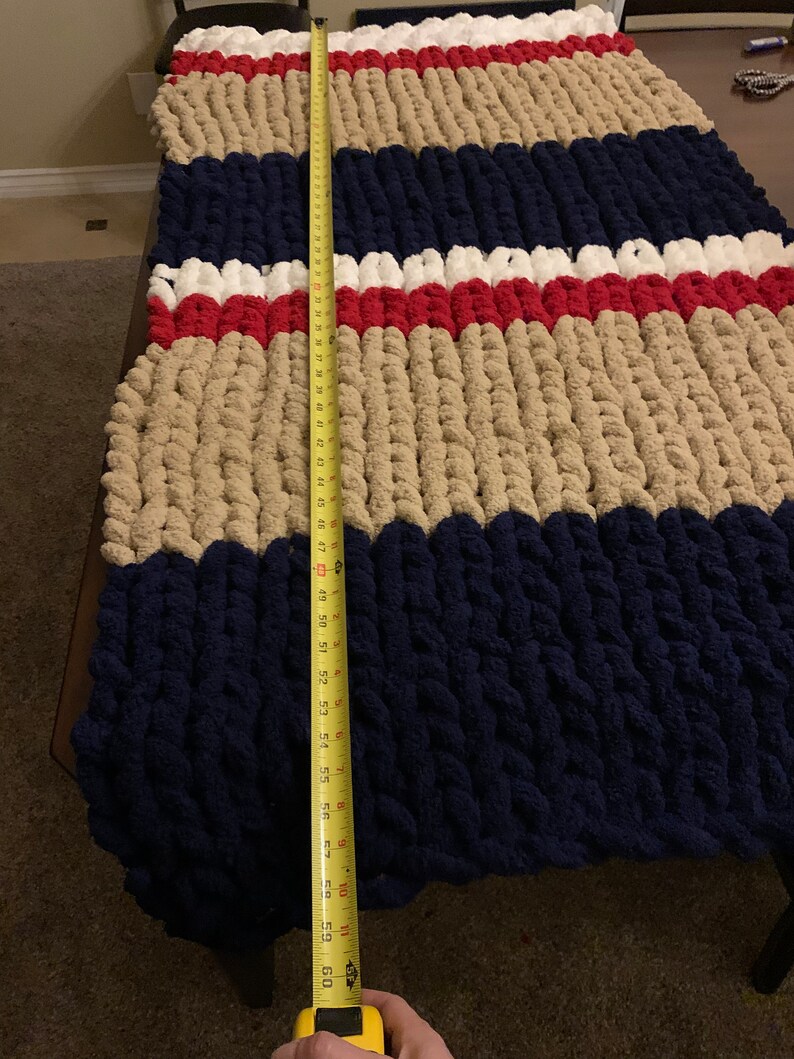 Florida Panthers Hockey Team Chunky Knit Small Lap Blanket - Etsy