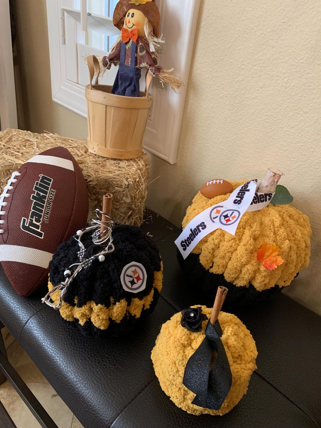 Steelers Pumpkins Set - Etsy