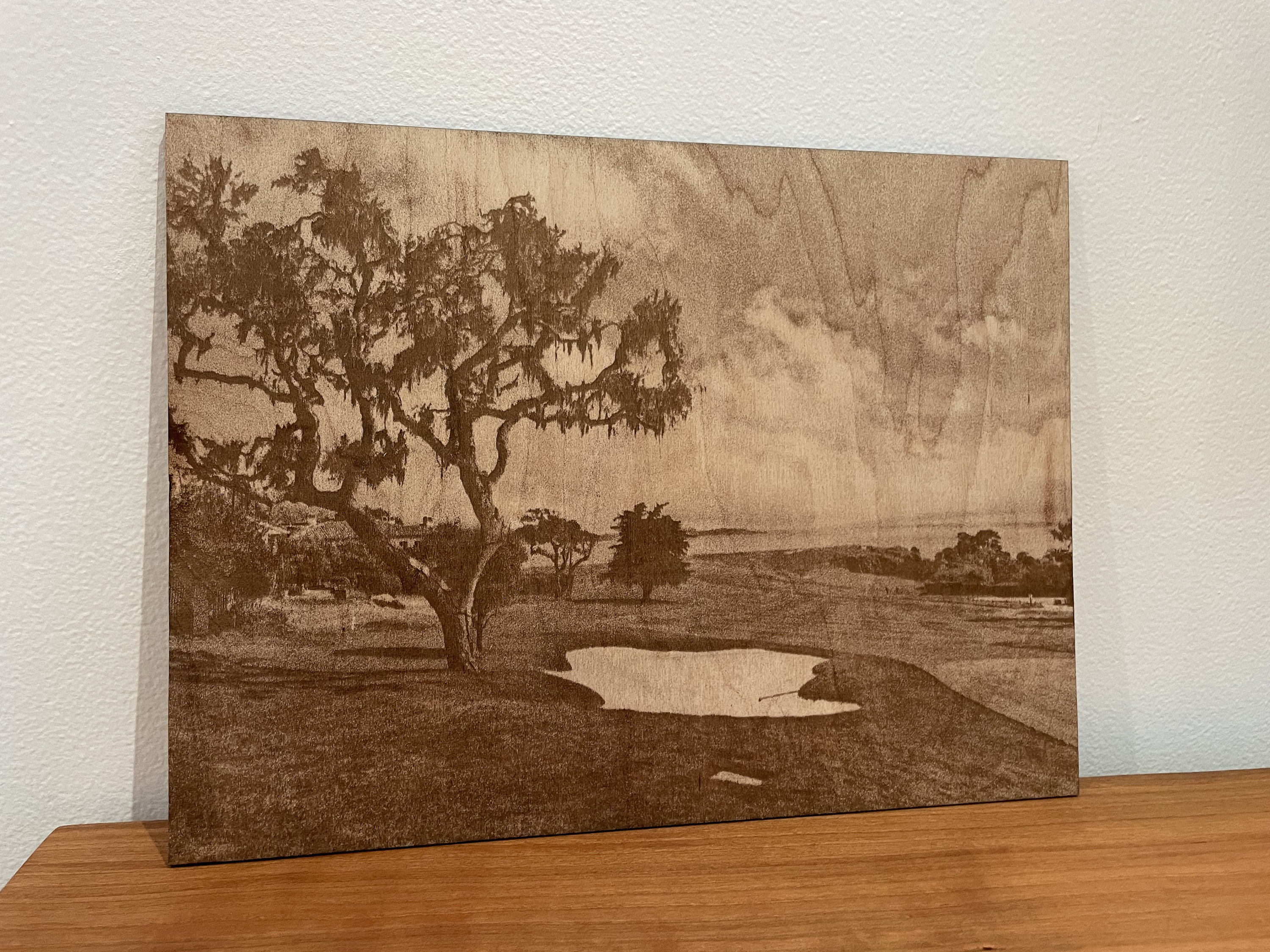 Custom Engraved Wood Photo - Etsy