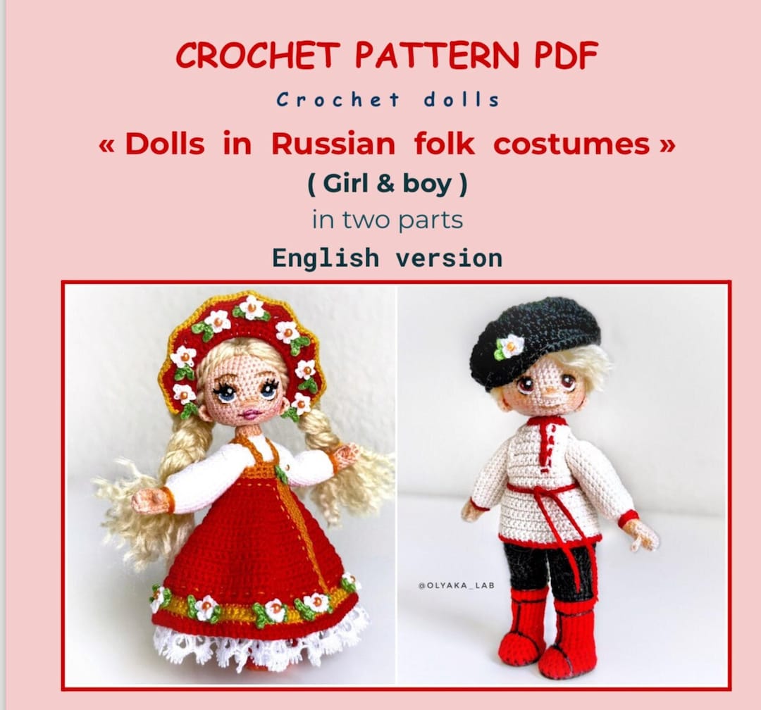 Russian Crochet Patterns In English Crochet Pattern, Matryoshka