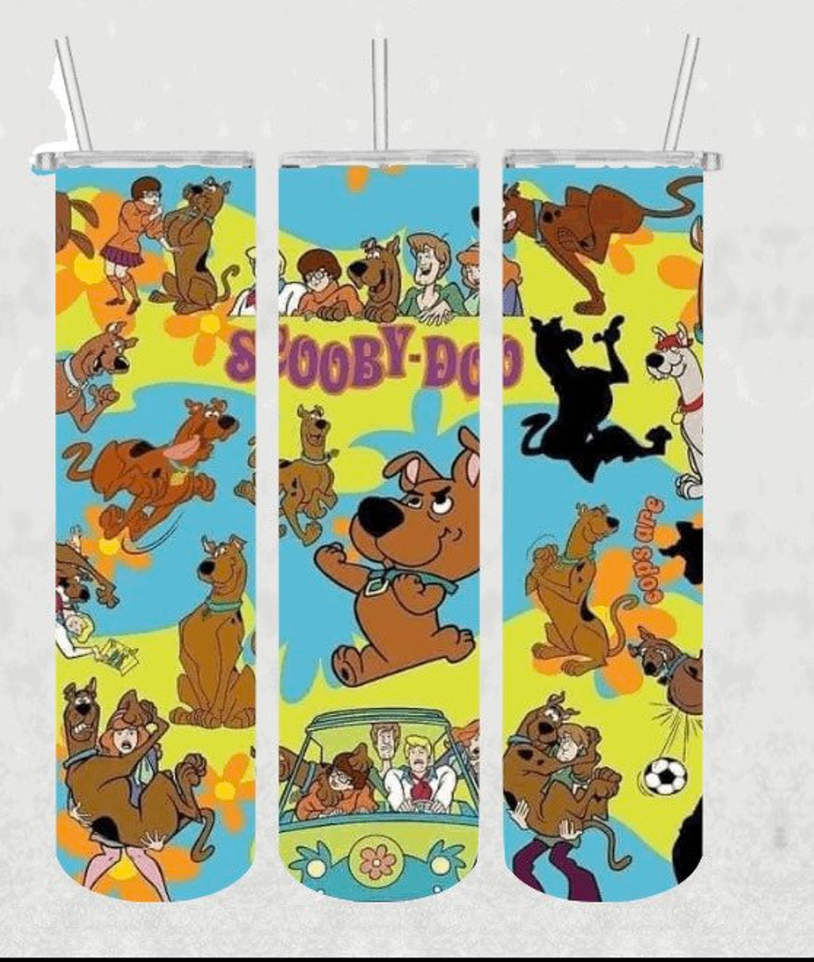 Scooby Doo 20 Oz Sublimation Tumbler - Etsy