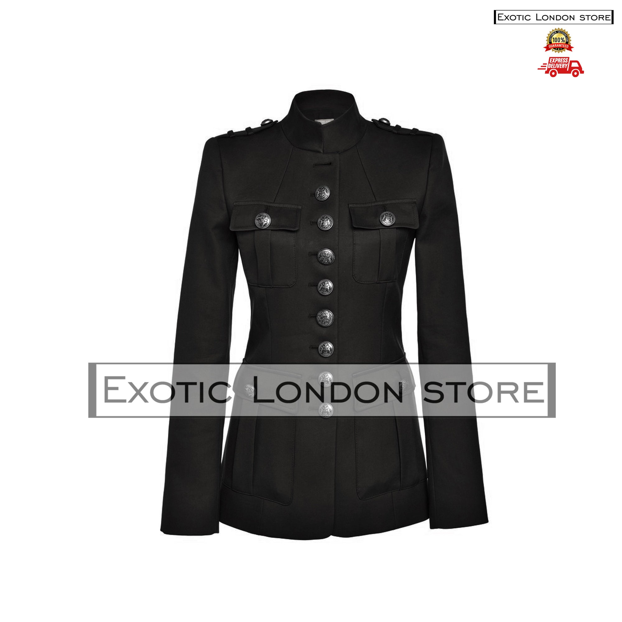 Military Inspired Coats For Women
