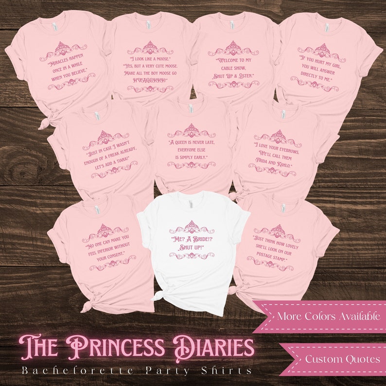 The Princess Diaries, Princess of Genovia, Bachelorette Party ...