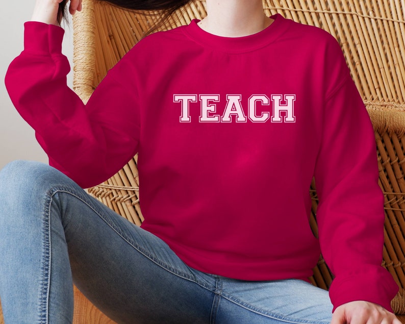 University Teacher Shirt | College Letters Sweatshirt | Trendy Varsity ...