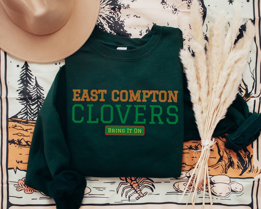 East Compton Clovers Sweatshirt | Bring It on | Y2K Sweater | Preppy ...