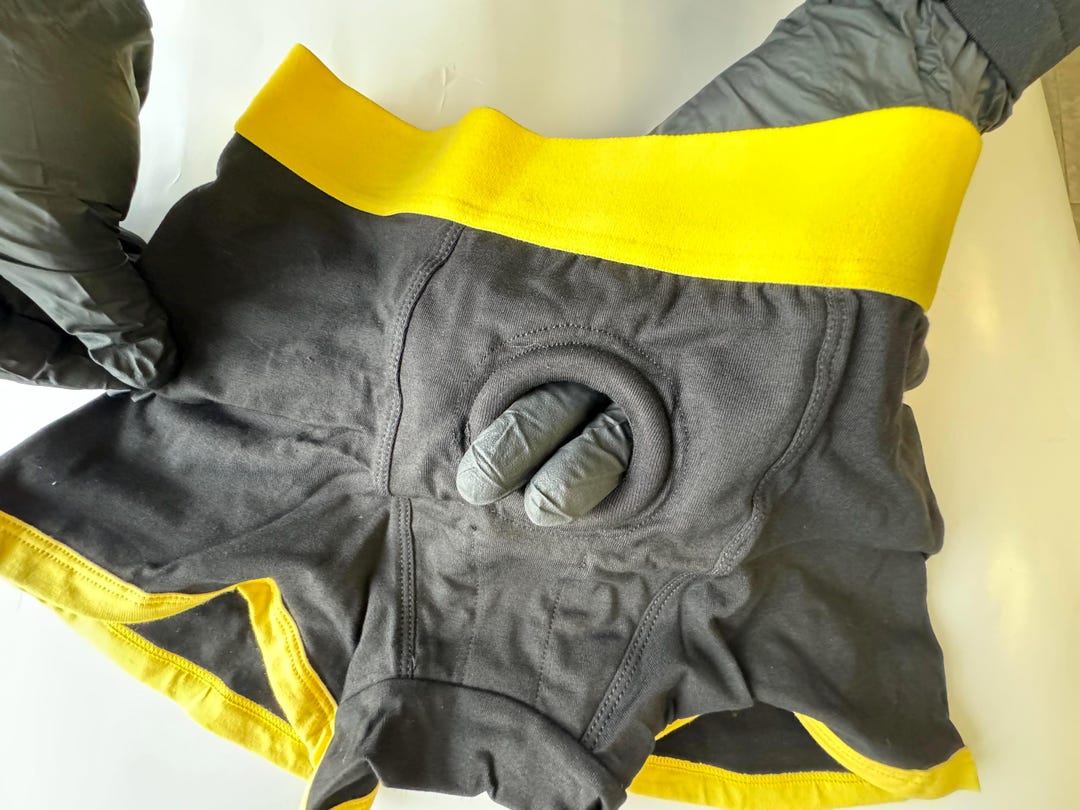 Open Butt Cutout Boxer Brief Strap on Harness - Etsy