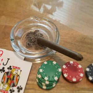 Fake Cigar & Ashtray - Etsy