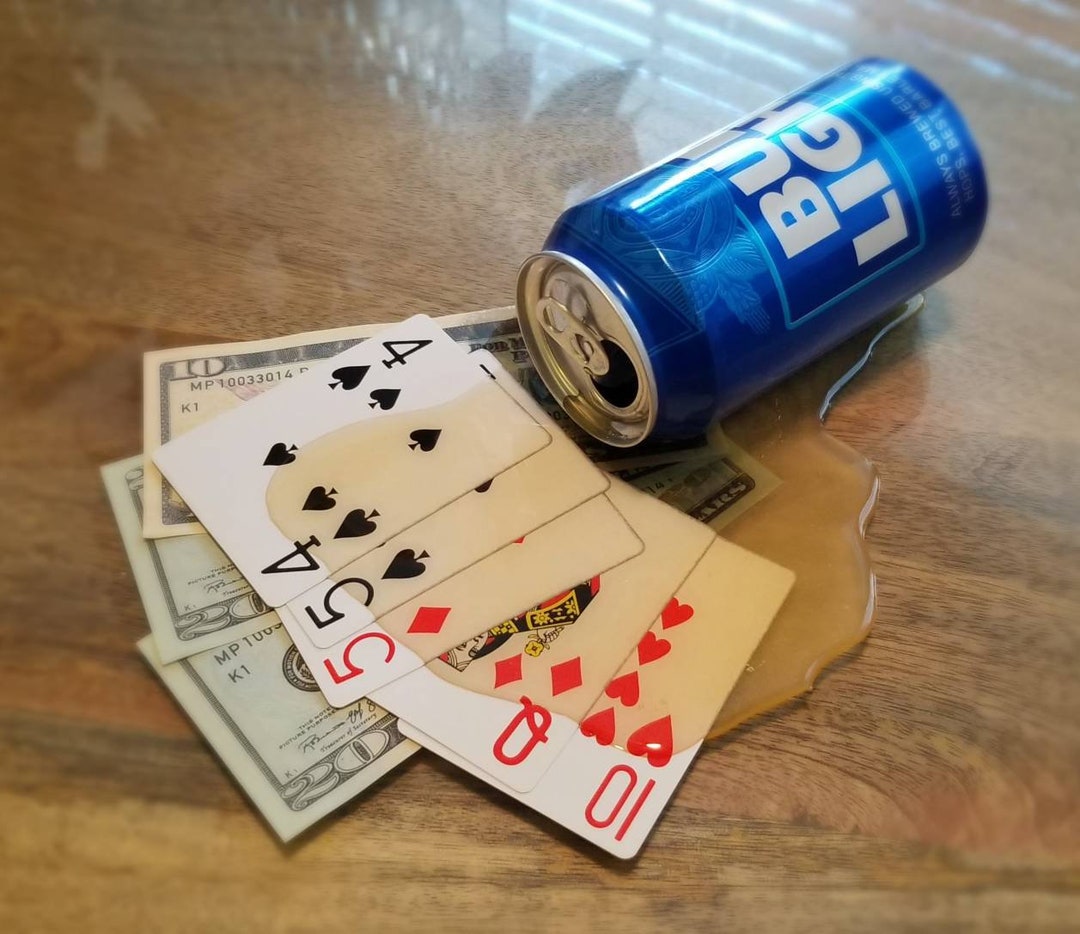 Fake Beer Can Spill poker - Etsy
