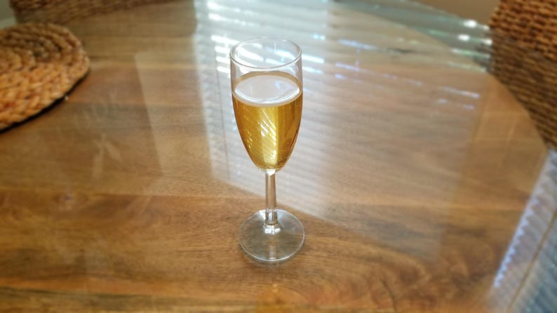 Fake Glass of Champagne - Etsy