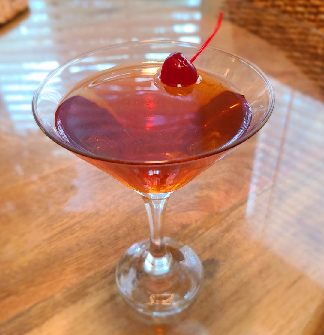 Fake Manhattan Cocktail - Etsy