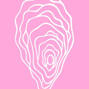 Pink Abstract Wall Art - Etsy