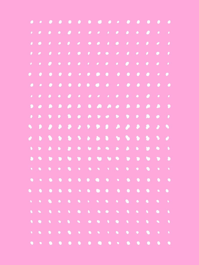 Pink Abstract Wall Art - Etsy