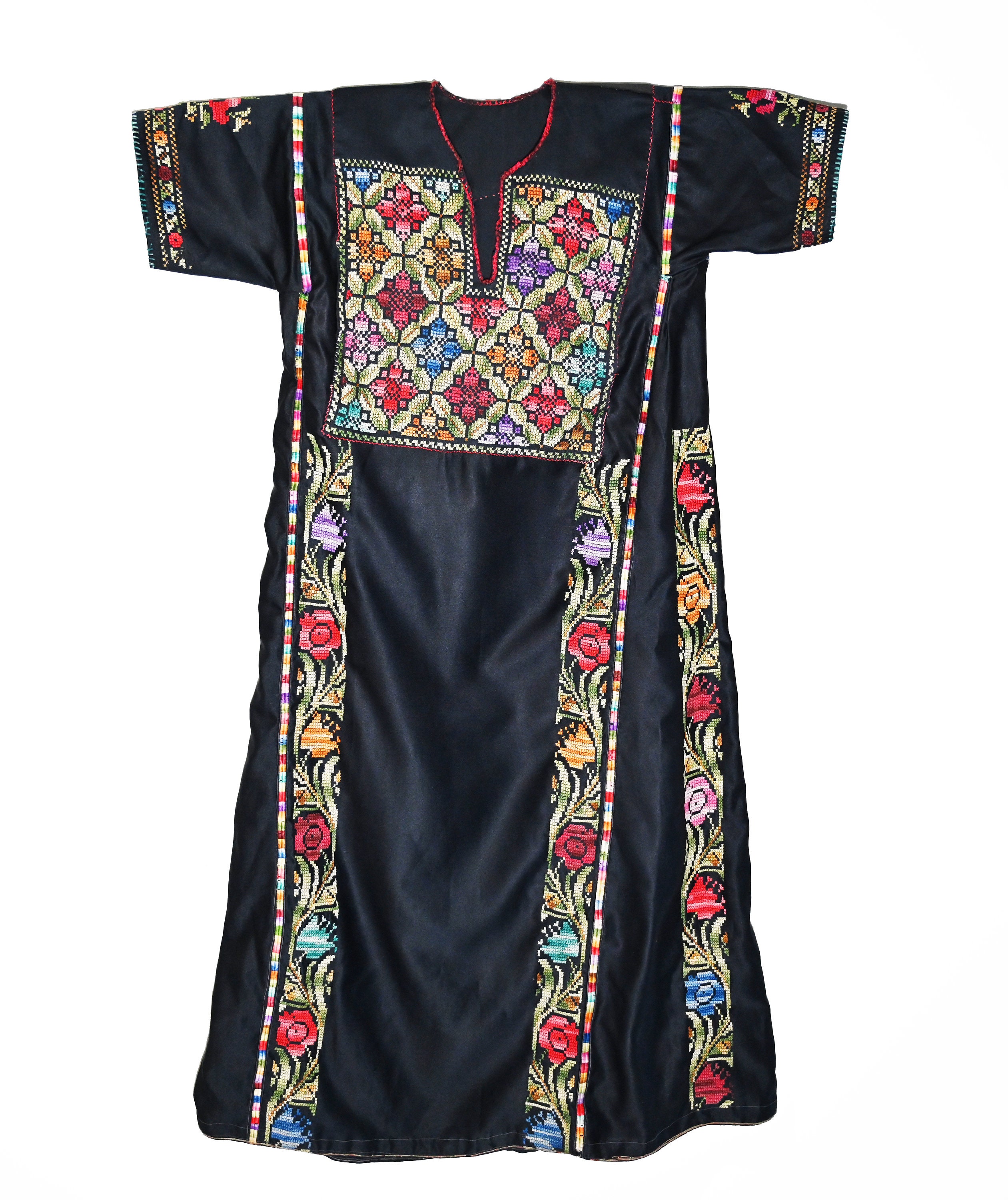 Vintage Traditional Middle Eastern Palestinian Thawb / Thobe - Etsy