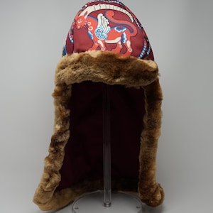 Handmade Late Antique Armenian Sasanian Style Silk and Fur Hat Cap - Etsy