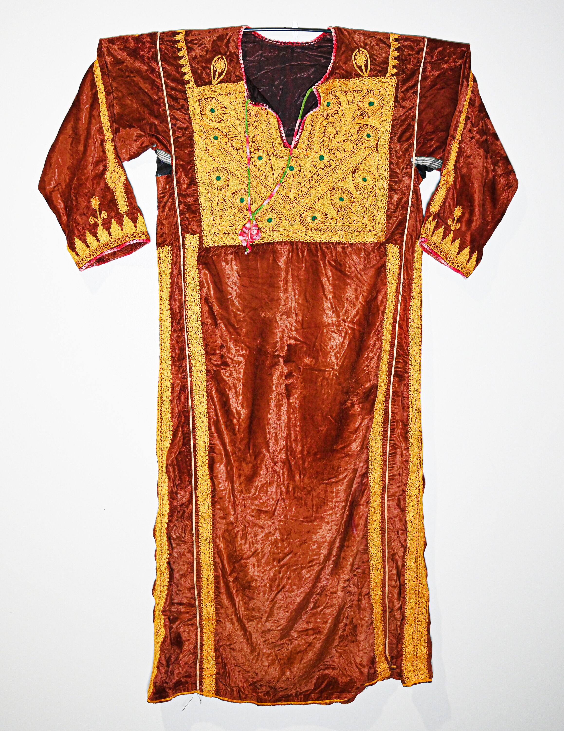 Vintage Traditional Middle Eastern Palestinian Thawb, Thob, Thobe, or ...