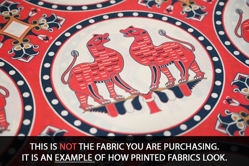 Late Antique Sogdian Turkic Hunnic Era Style Boar Roundel Silk Twill 1m ...