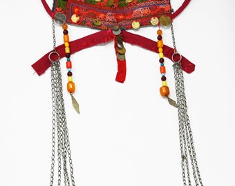 Vintage Middle Eastern Saudi Arabian Rashaida Bedouin Battoulah Niqab ...