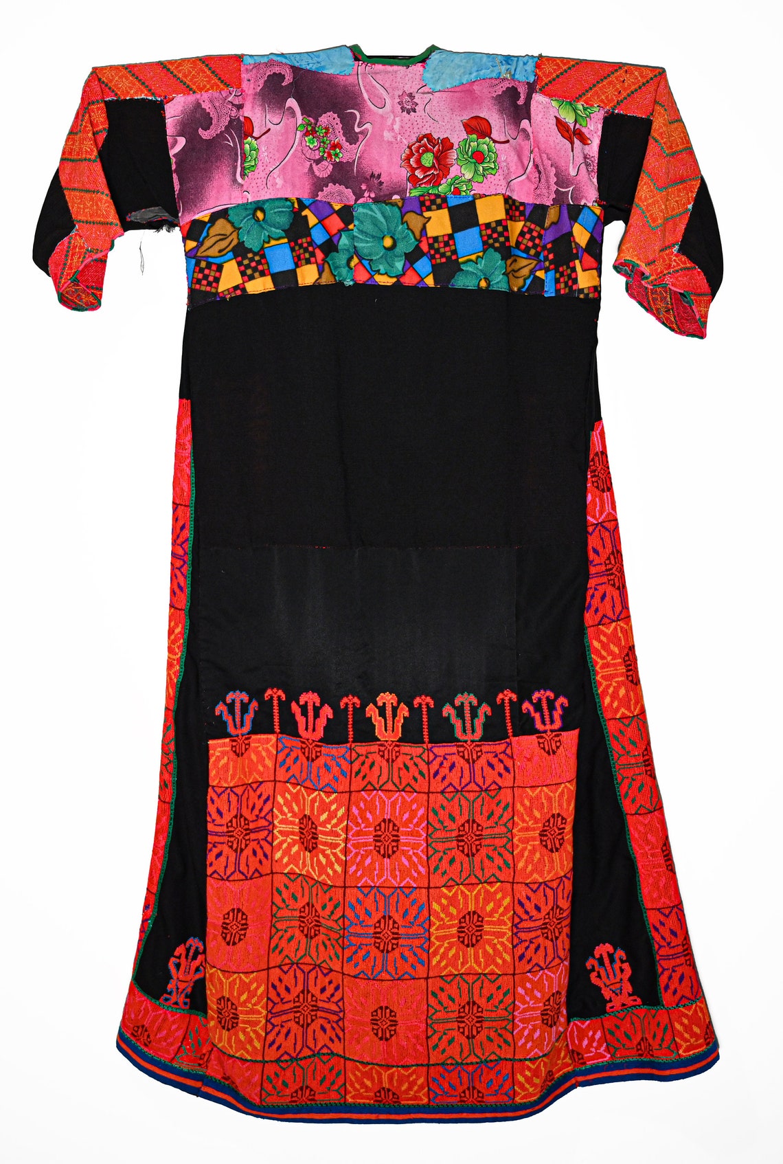 Vintage Traditional Middle Eastern Palestinian Bedouin Thawb / Thobe ...