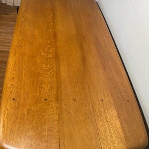 SOLD** Vintage Refinished Ercol Refectory Table / Elm Dining Table ...