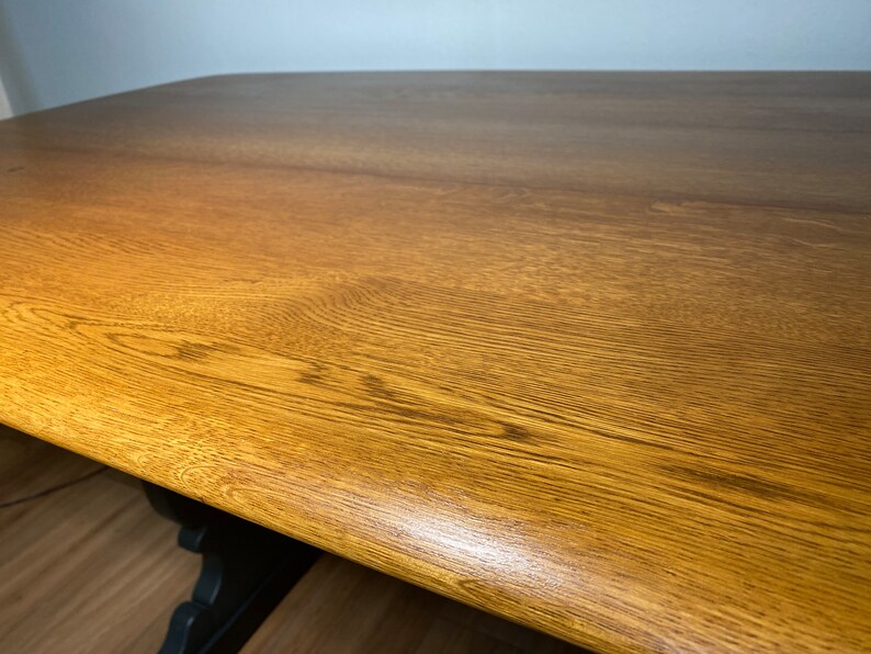 SOLD** Vintage Refinished Ercol Refectory Table / Elm Dining Table ...