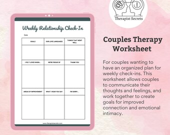 Therapy Check In - Etsy