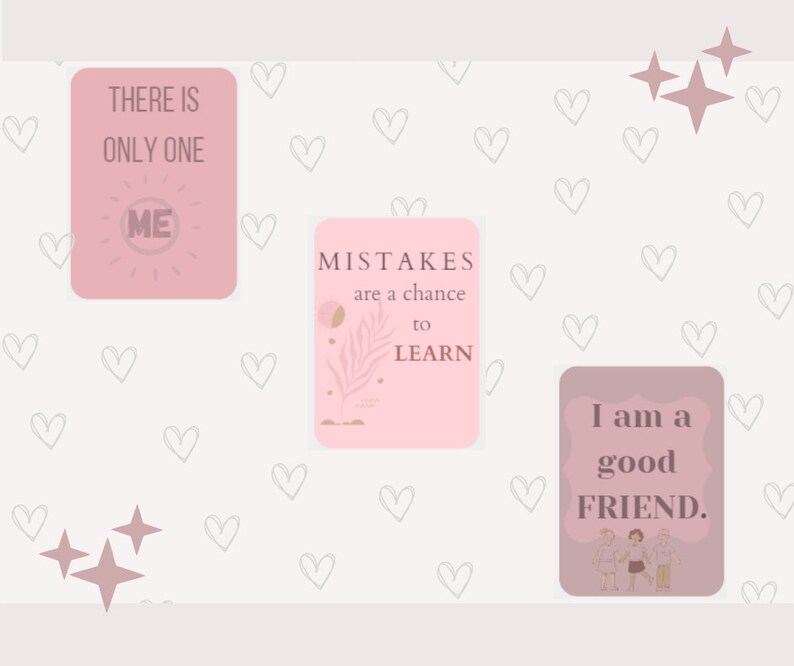 Printable Affirmation Cards Positivity Cards Daily - Etsy