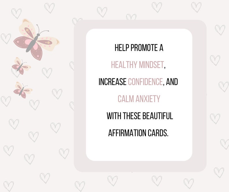 Printable Affirmation Cards Positivity Cards Daily - Etsy