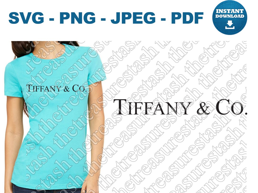 Tiffany & Co SVG Tiffany Co PNG Tiffany Co JPEG Tiffany Co pdf Tiffany ...