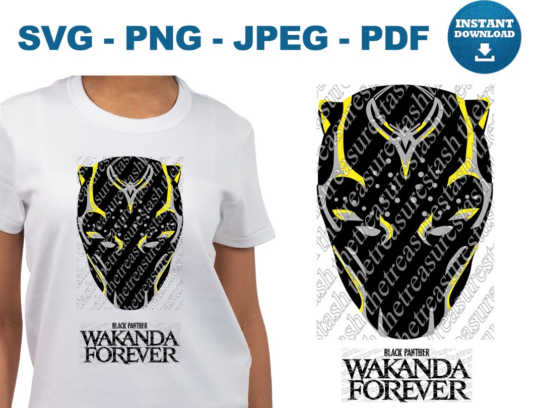 Black Panther Shuri Wakanda Forever SVG PNG Jpeg Pdf NEW Black Panther ...