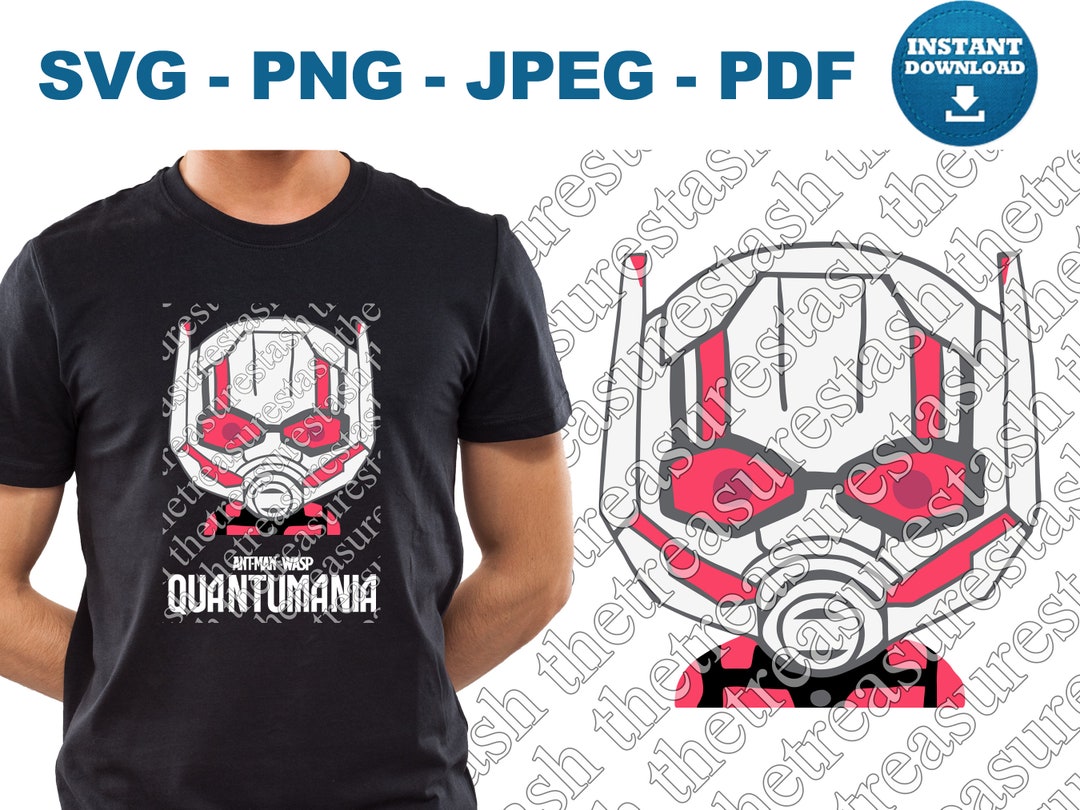 Instant Download Ant-man and the Wasp Quantumania SVG Antman PNG Ant ...