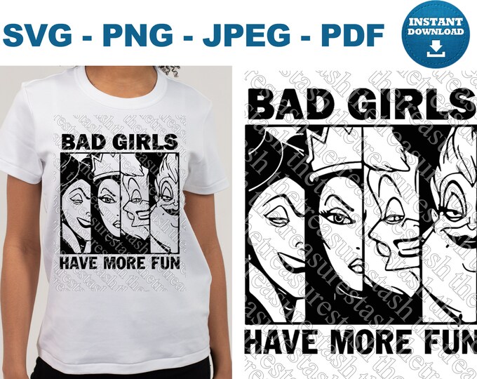 Bad Girls Club SVG - Etsy Canada