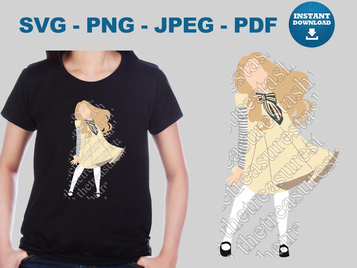 Megan Doll SVG Megan PNG Megan JPEG Megan Pdf Megan Cricut - Etsy