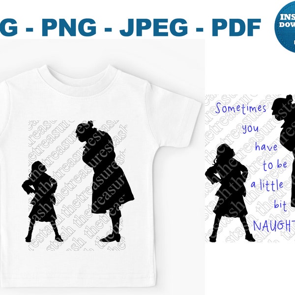 Sometimes You Have to Be a Little Bit Naughty Png - Etsy