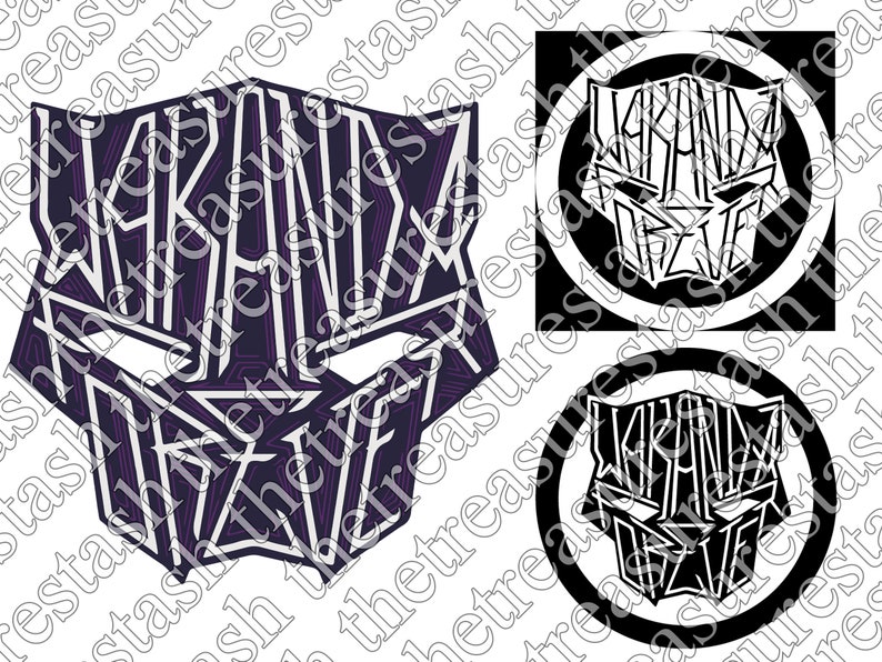 Black Panther Wakanda Forever SVG PNG Jpeg Pdf NEW Black Panther Cricut ...