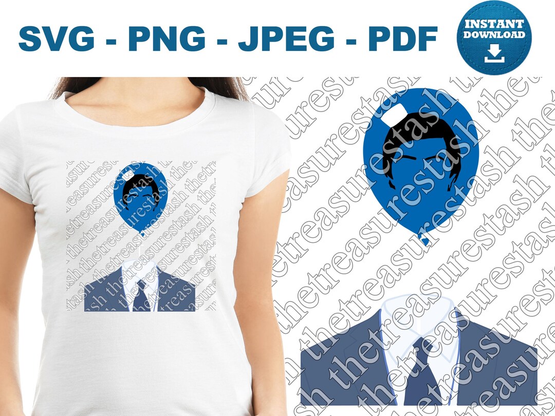 Severance Mark S Balloon Head SVG PNG Jpeg Pdf Severed Cricut, Mark Cut ...