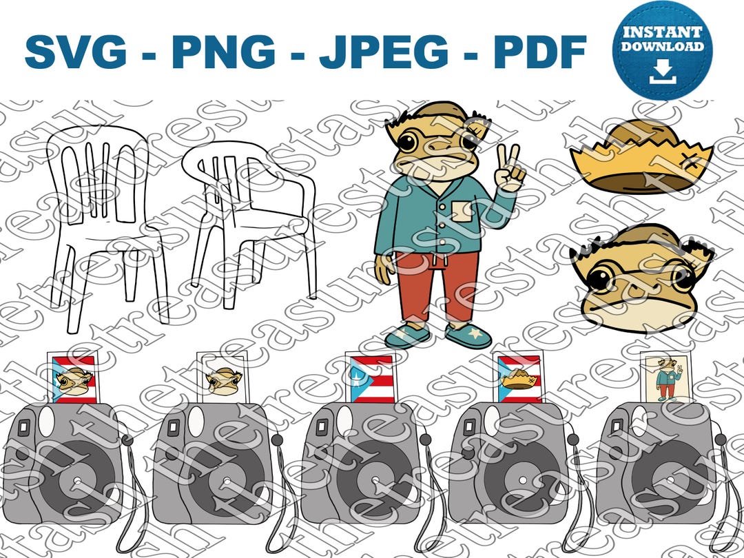 Concho Bbunny SVG DTMF PNG Puerto Rico Jpeg Pr Concert Pdf Concierto ...