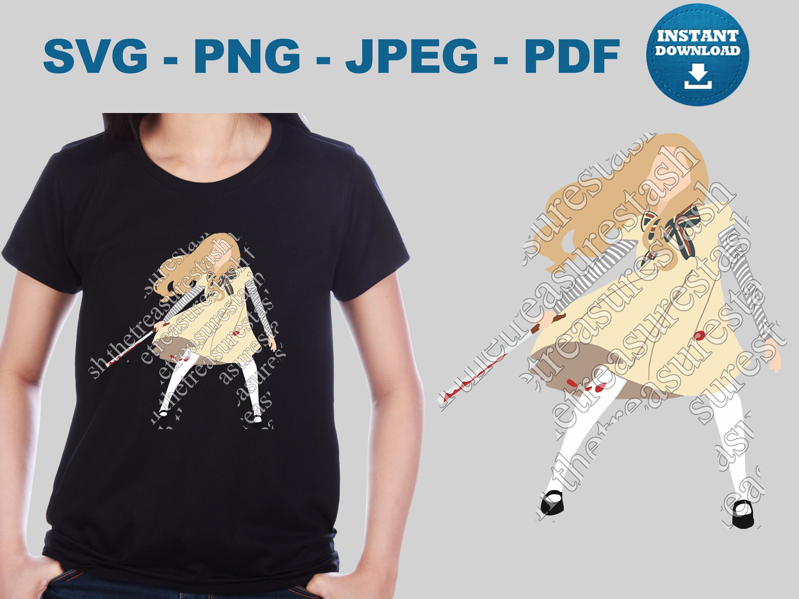 Megan M3gan Doll SVG PNG JPEG Pdf Cricut Cut File Silhouette Vinyl ...