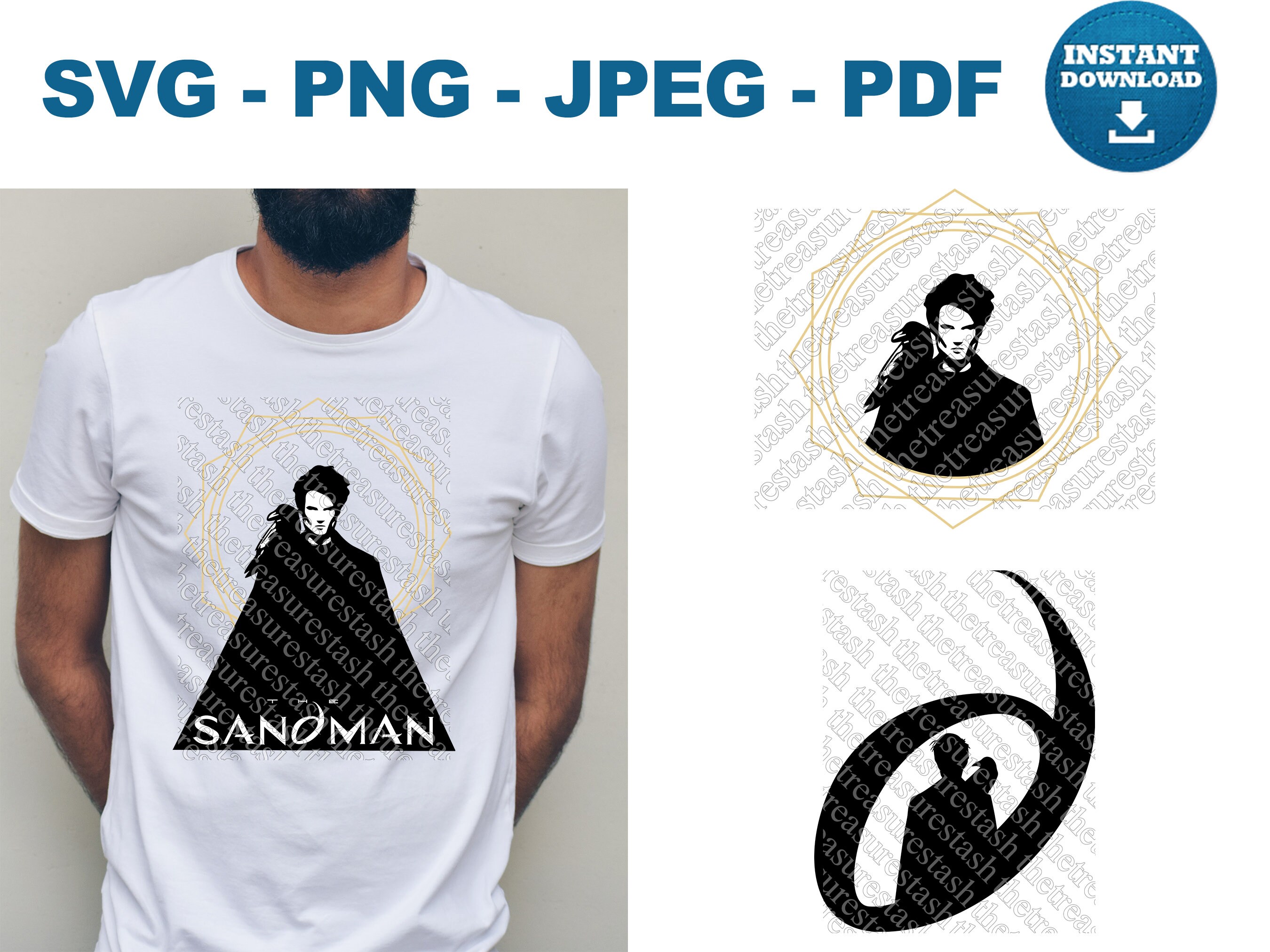 Sand Man Dream SVG Sand Man PNG Sand Man JPEG Sand Man Pdf King of ...