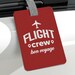 Crew Tag, Luggage Tags, Cabin Crew, Travel Accessory, Paris Gift ...