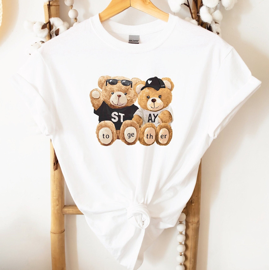 Teddy Bear Shirt Bear Tshirt Family Matching Tee Cute Bear - Etsy