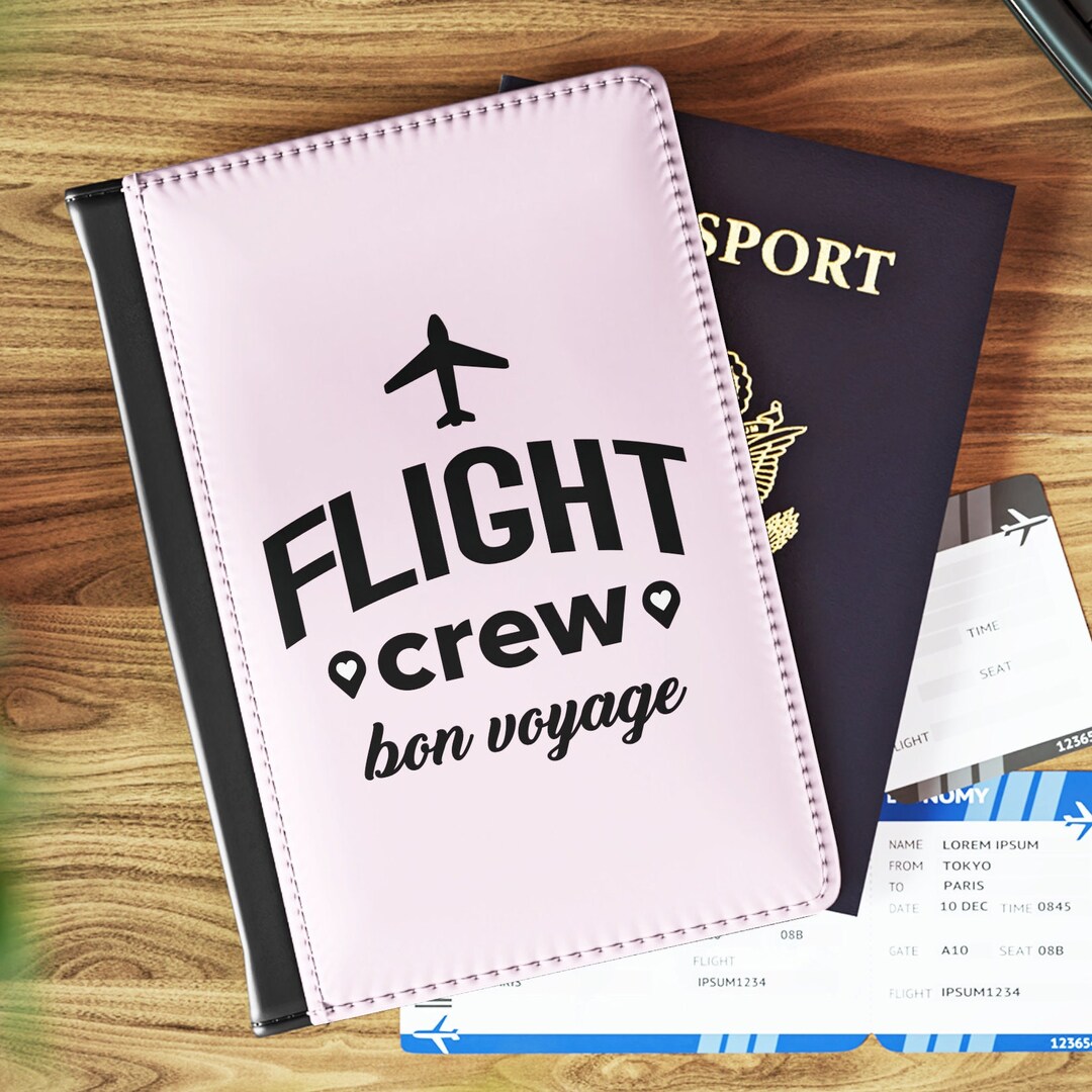 Passport Cover, Cabin Crew Passport Case, Flight Attendant Passport ...