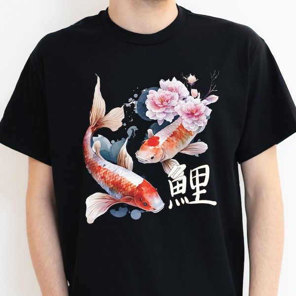 Koi Fish Tshirt - Etsy