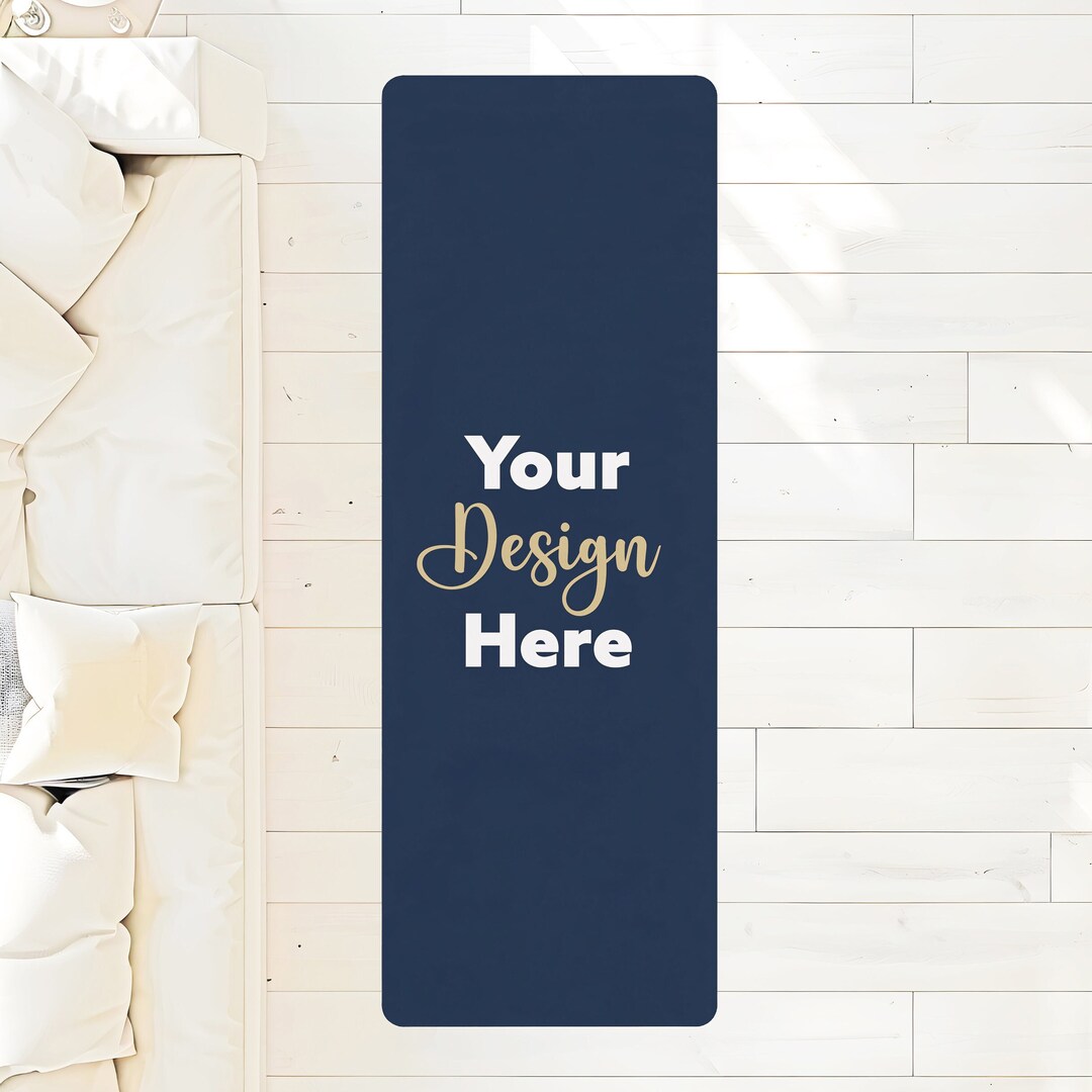 Custom Yoga Mat, Logo Yoga Mat, Customized Yoga Mat, Personalized Gift ...