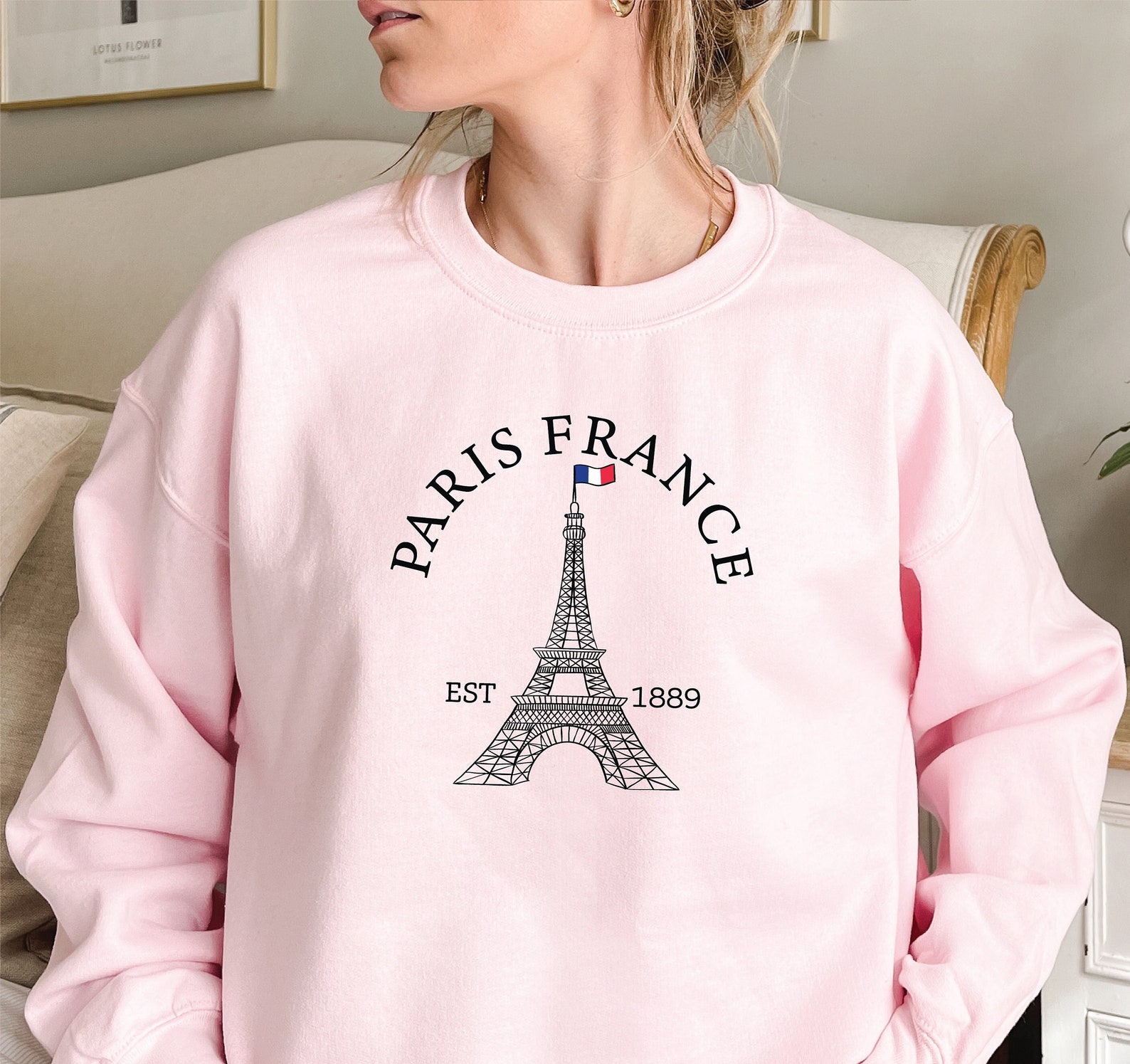Paris Shirt France Sweatshirt Paris Eiffel Tower Shirt French ...