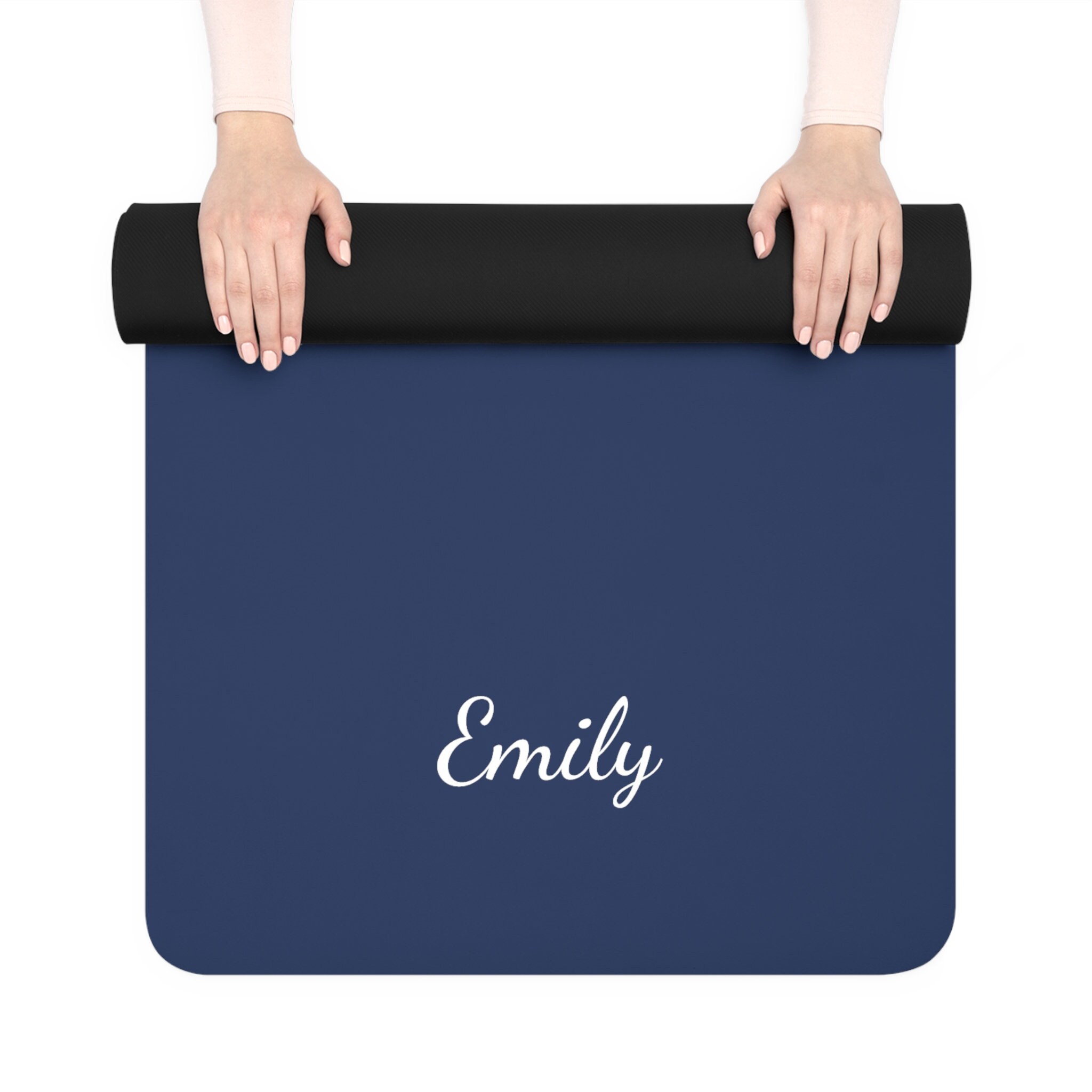 Yoga Mat, Letter Yoga Mat, Custom Name Pilates Mat, Customized Exercise ...