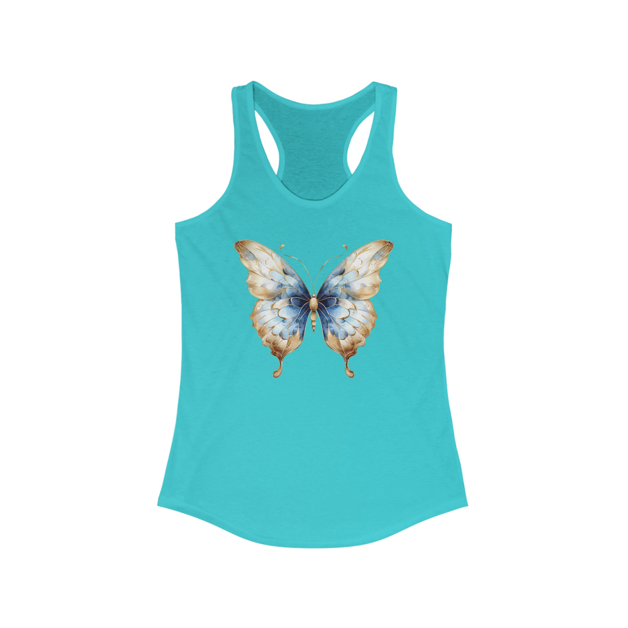 Butterfly Tank Top Women Cute Tanks Beautiful Racerback Tank Ladies ...