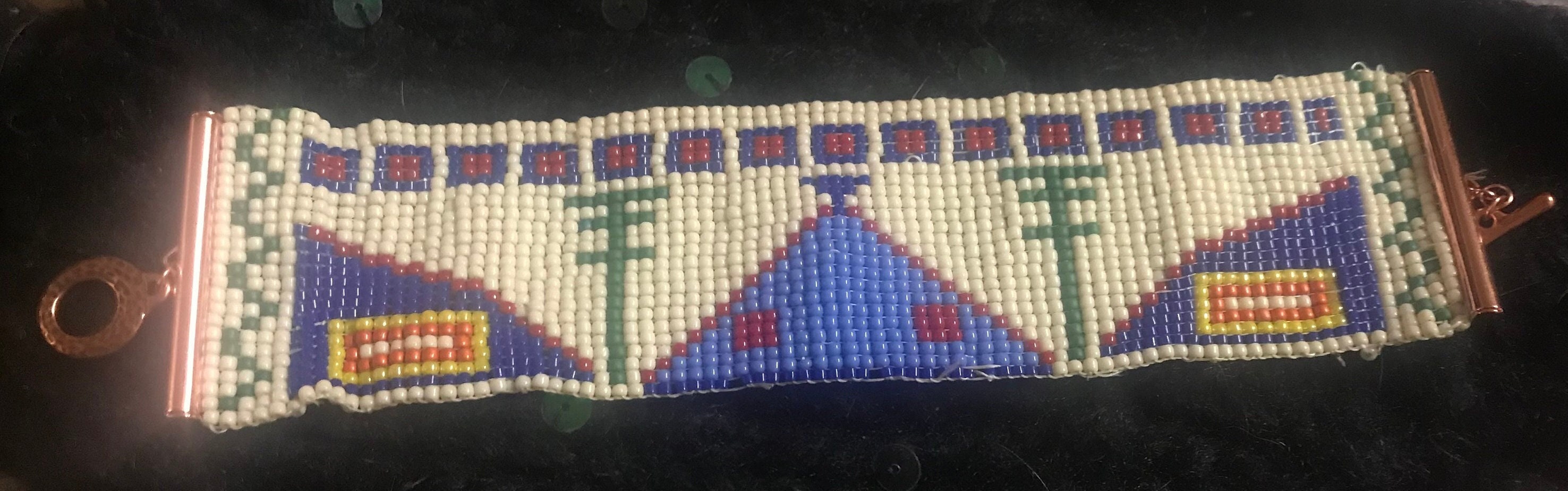 Bracelet Late 18th C Lakota Design Reproduction - Etsy