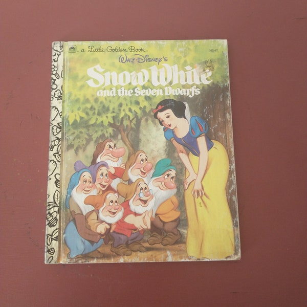 Snow White Golden Book - Etsy